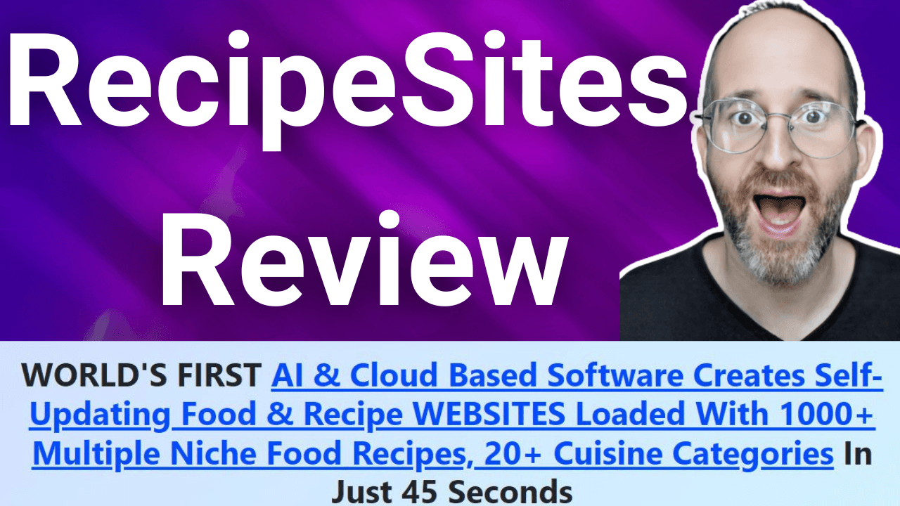 RecipeSites Review