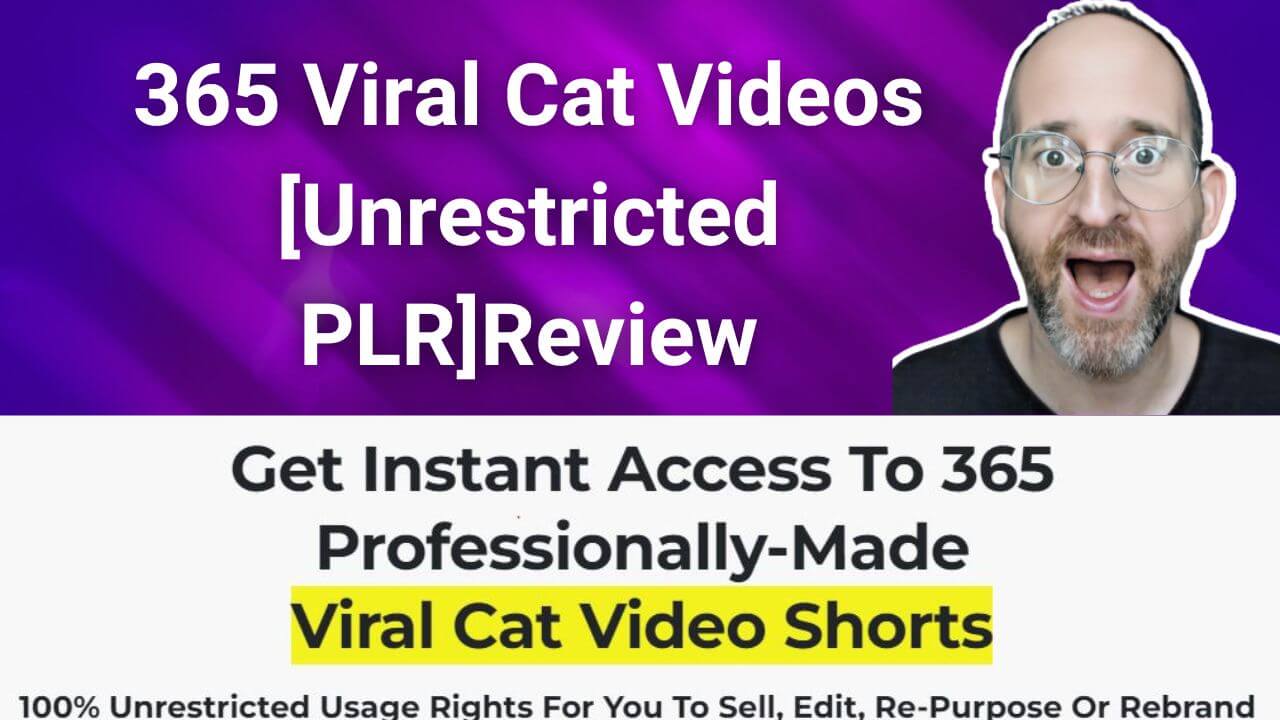 365 Viral Cat Videos [Unrestricted PLR] Review