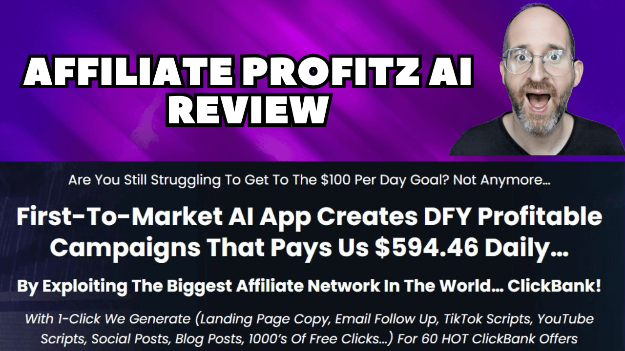 Affiliate Profitz AI Review