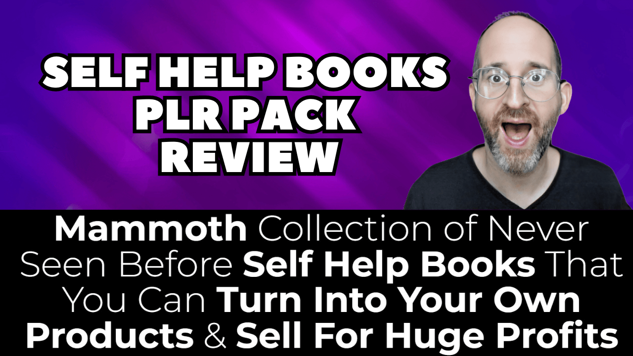 Self Help Books PLR Pack Review
